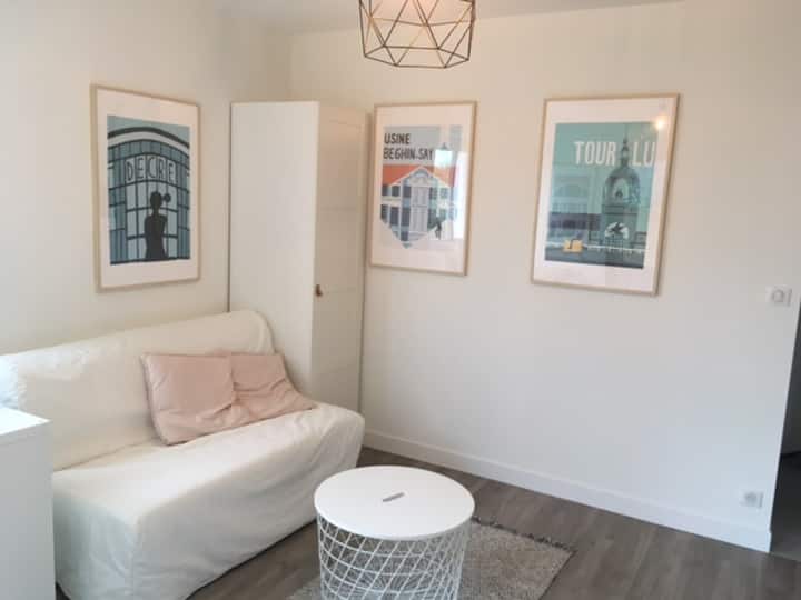 Studio Chaleureux Et Calme - Quartier Procé - Nantes