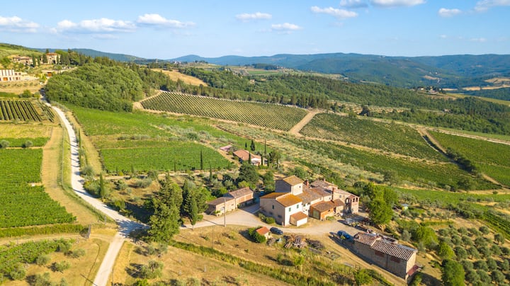 "La Pergola" Cozy Aprtment In A Bio Winery - Radda in Chianti