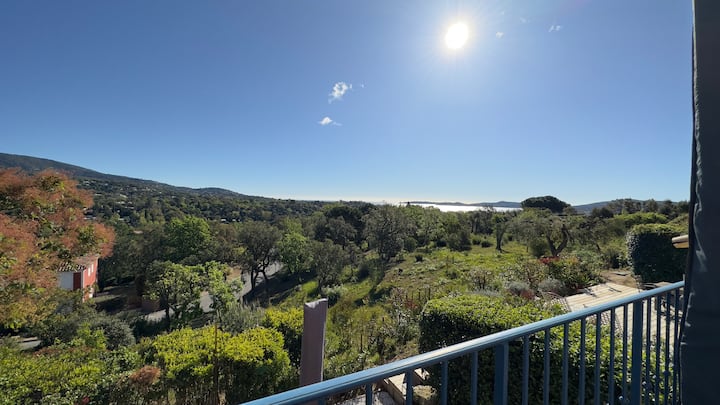 Les Restanques Grand Duplex 4 Chambres Vue Mer - Grimaud