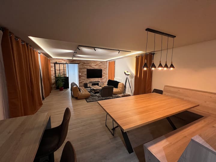 Grand Appartement Style Industriel Cosy Et Récent - Burdeos