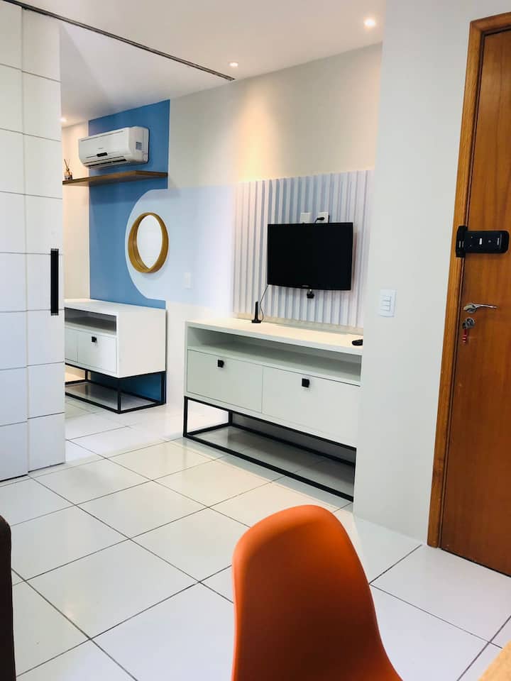 Aconchegante Flat Em Boa Viagem Wi-fi E Garagem - Recife