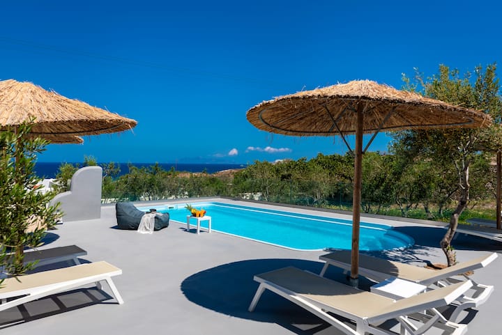Cave Sand Private House With Private Pool - Santorini