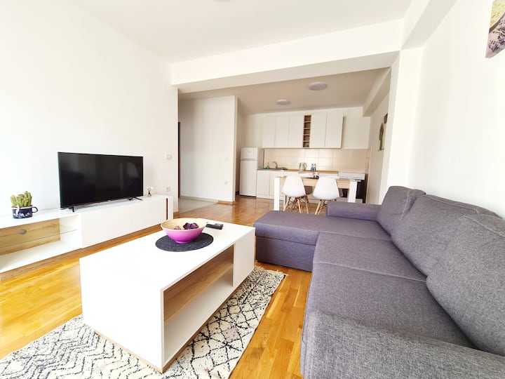 Indigo Apartment Next To The Main Bus Station - スコピエ