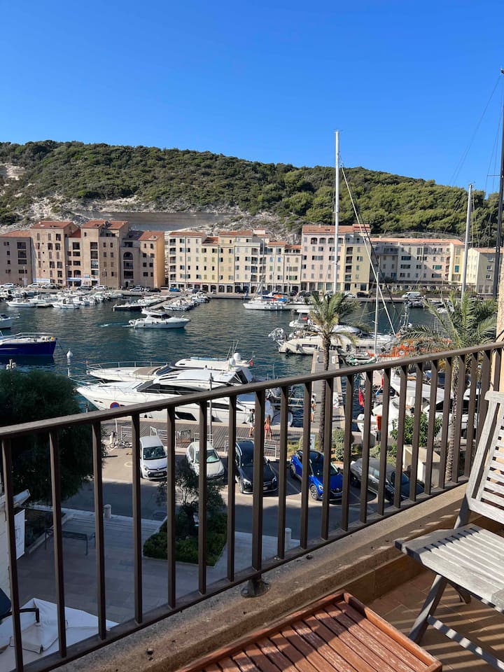Duplex Avec Vue Sur Le Port - Plage de Bonifacio