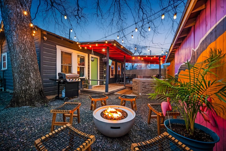 Eastatx Bungalow|hottub|steps To Best Restaurants - Austin, TX