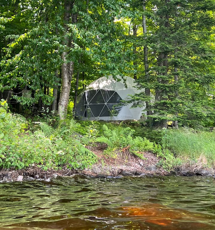 Charming eco-luxury Glamping Dome & Cabin Spa - Dome houses for Rent in ...