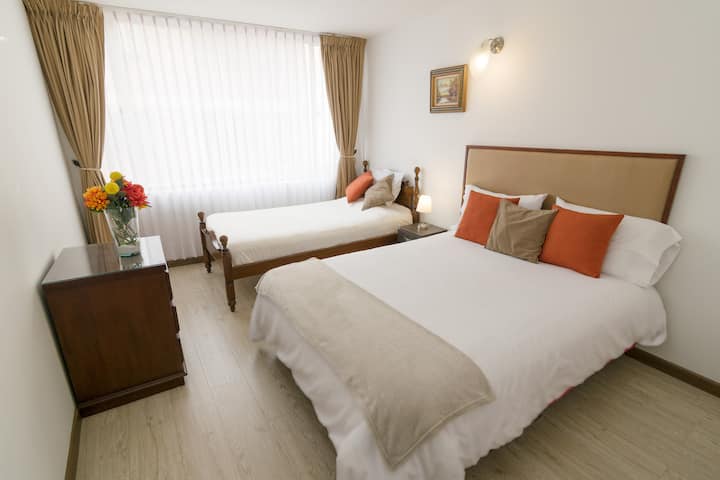 Best Location 2 Bedroom, 2 Bath. Private Apt+wifi - Bogota