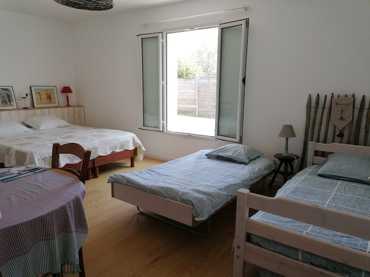 Chambre Familiale "Fleur De Sel" 5mn îLe De Ré - La Faute-sur-Mer