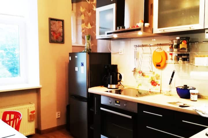 Cozy Modern 1 Bedroom Apartment In The Center - Riga