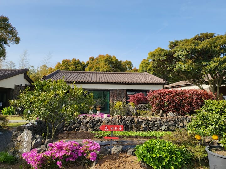 하늘이 머문자리! "비자곶" 25평독채펜션/ 제주자연석 돌판바베큐 - Jeju-si