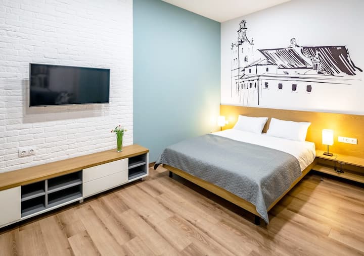 {Steady Electricity} Design 1 Bedroom Apartment - Lviv