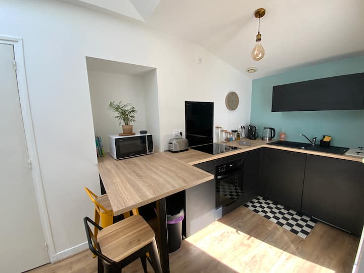 Duplex En Rdc Entièrement éQuipé Avec Terrasse - ibis Lorient Centre Gare