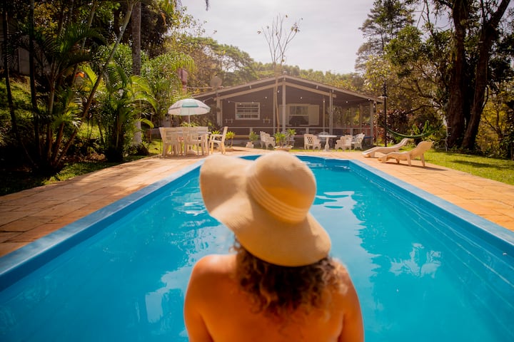 Sitio Rústico 40min-sp Animália Park Rota Do Vinho - Itapevi