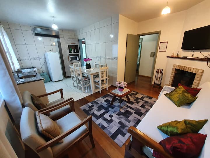 Apto A Completo 2 Quartos 5m A Pé Centrogramado - Gramado