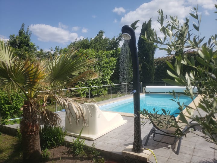 Rev'bassin Charmante Villa Avec Piscine Exclusive - Biganos