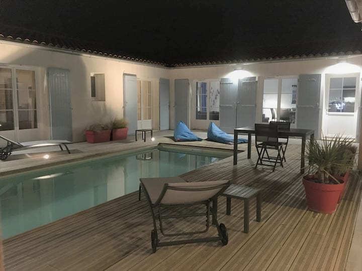 Villa Standing Piscine 3 Ch. En Bord De Mer - Oléron