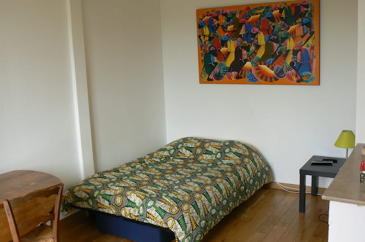 Chambre En Rdc Avec Salle D'eau Privée, Jardin - ノルマンディー