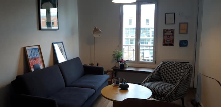 Appartement Calme, Proche Du Canal De L'ourcq - Pantin