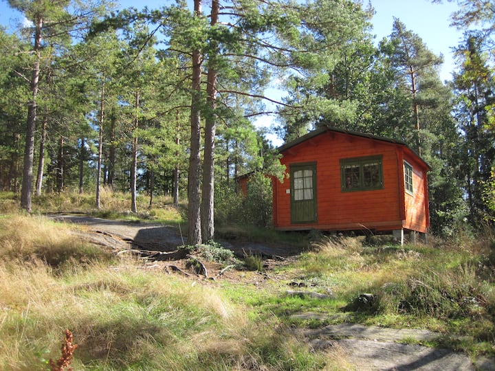 Koselig Hytte I Skogen Nær Vann - Norwegia