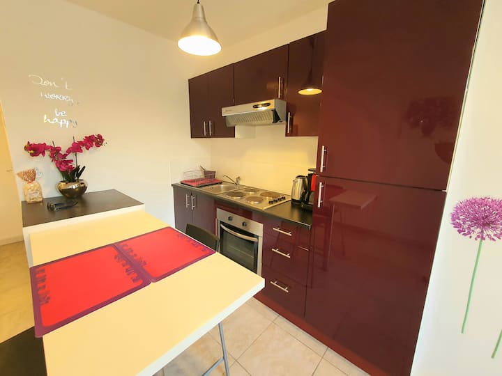 Studio "Purple Sea", Pieds Dans L'eau, Le Lavandou - Le Lavandou