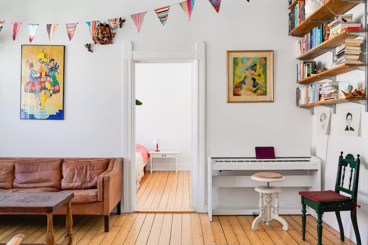 Elegant & Bohemian 3-room Appartment On Top Floor - Malmö