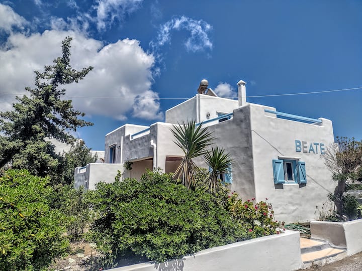 Haus Beate Mit Meerblick Und Sonnenuntergang - Milos