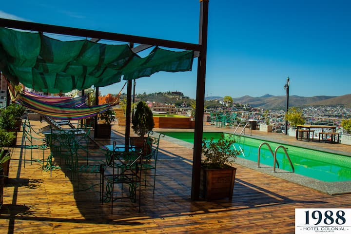 Hotel Con Alberca Vista Panorámica, La Mejor! - Guanajuato