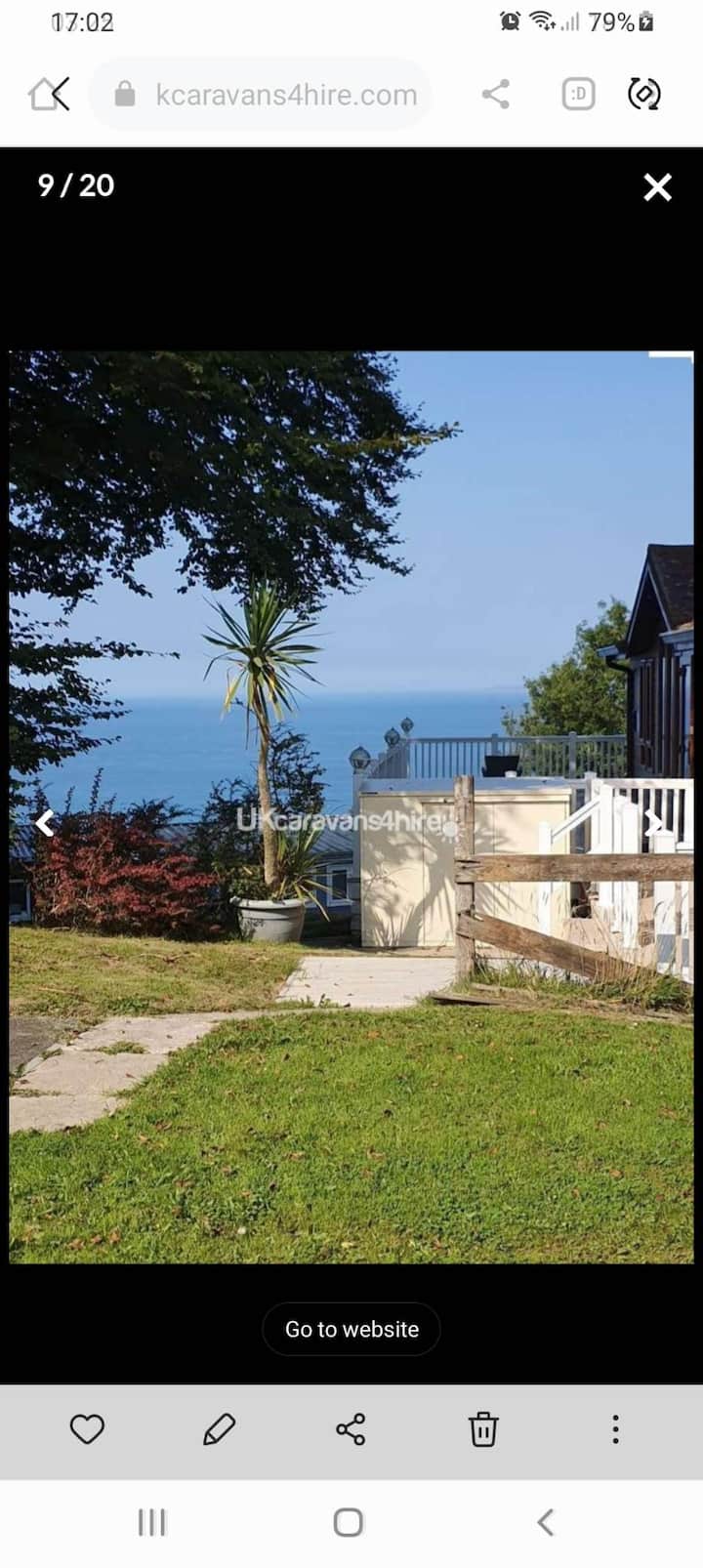 This Caravan Has A Lovely Sea View, Sleeps 5 - Clovelly