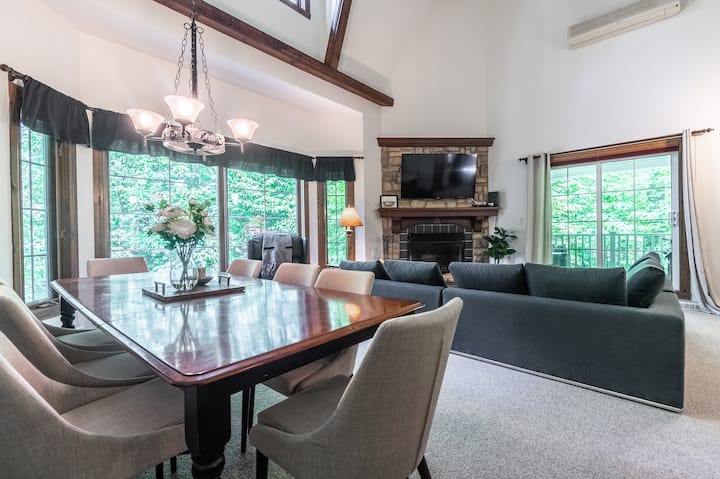 Spacieux Condo Des Manoirs 3 Chambres 10 Personnes - Mont-Tremblant