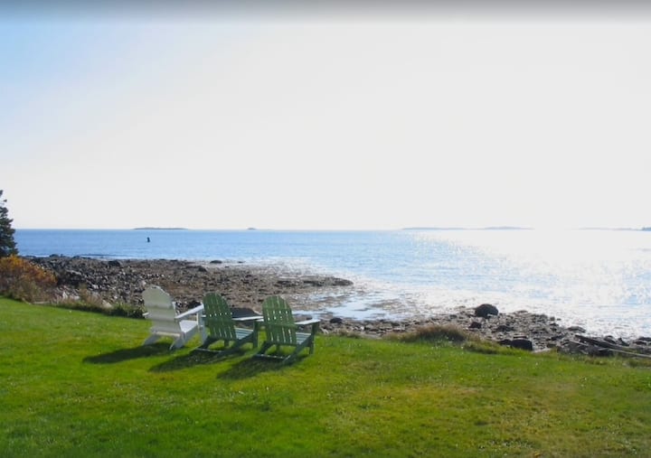 Private Beach, Ideal Water's Edge Beach House, Best Wraparound Views! - Vinalhaven