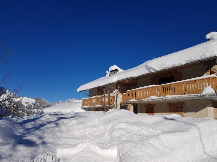 Chalet Avec Vue Sur Les Aravis - Crest-Voland