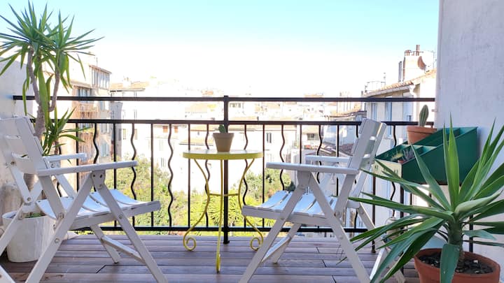 Studio Avec Terrasse Au Cœur De Marseille - Marseille