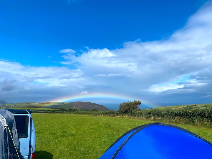 Wildcamping On Martinhoe Farmland - North Devon - Devon