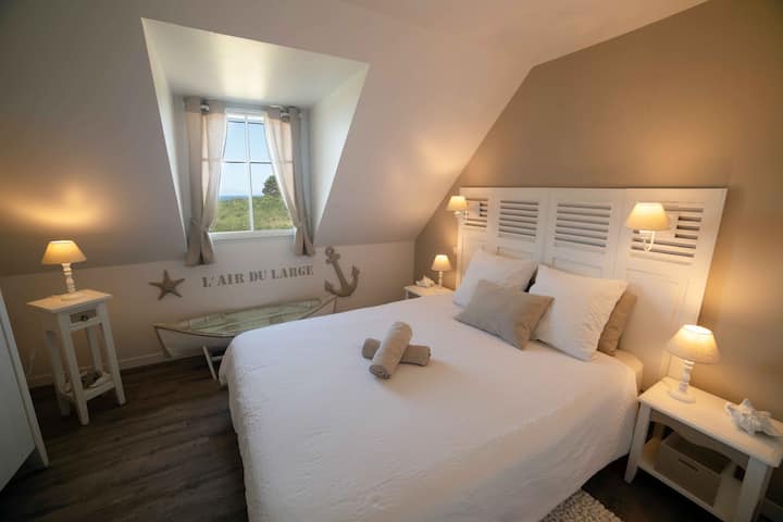 "L'air Du Large"chambre Vue Mer Piscine Pdj Offert - Sauzon
