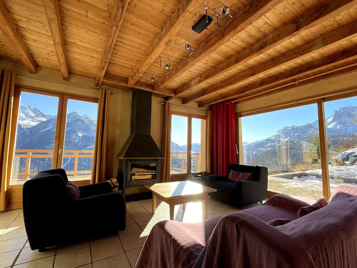Chalet 10 Pers. Serre Chevalier Vue Exceptionnelle - Briançon