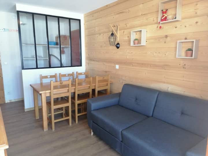 Appt. 4-6p. Valmeinier 1800 Piscine Int. Chauffée - Valmeinier