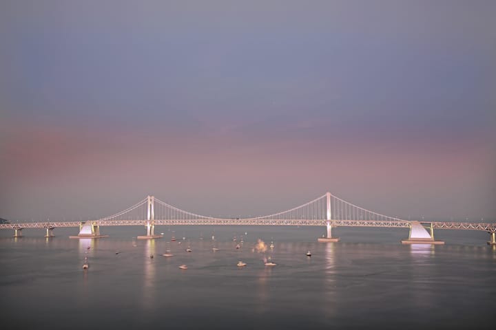 [Elmomento Gwangan]#광안대교정면뷰#넷플릭스#취사가능#해변10초#1606 - Busan