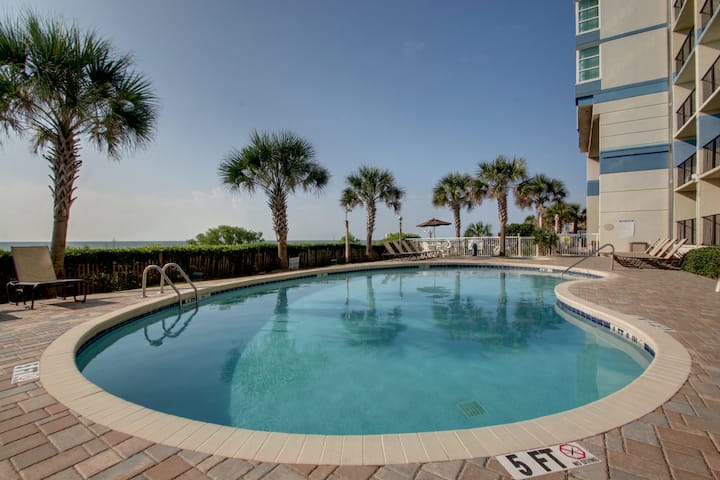Great Ocean Views At The Carolinian/pools, Hot Tub - South Carolina