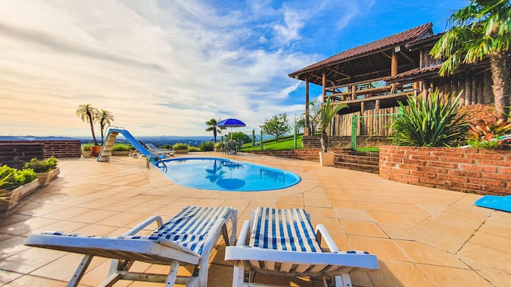 Casa De Campo _ Piscina Novo Hamburgo/ Rs - Novo Hamburgo