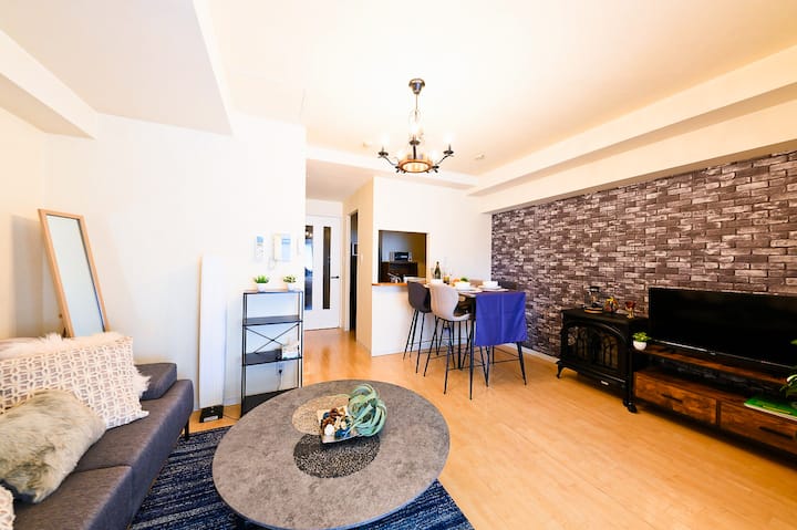 (Pr1005) Great Location! Susukino, Sapporo! Wifi! - Sapporo