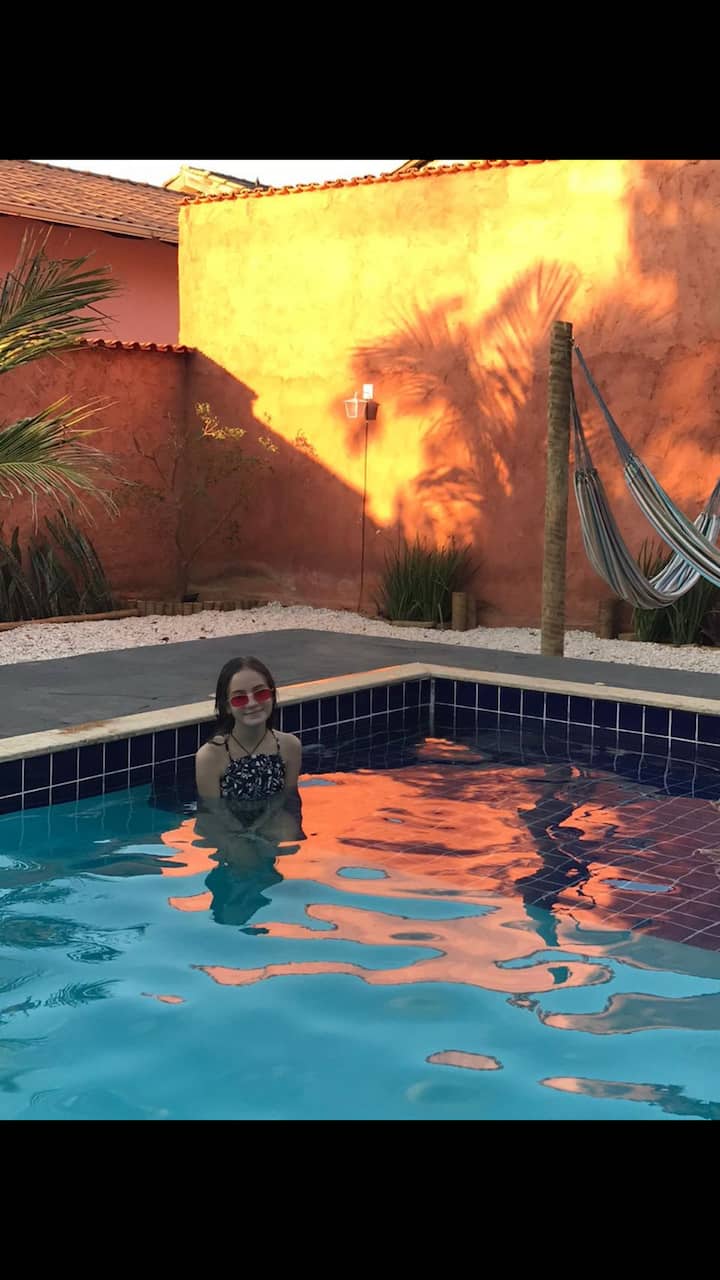Casa Charmosa Com Piscina - Pirenópolis