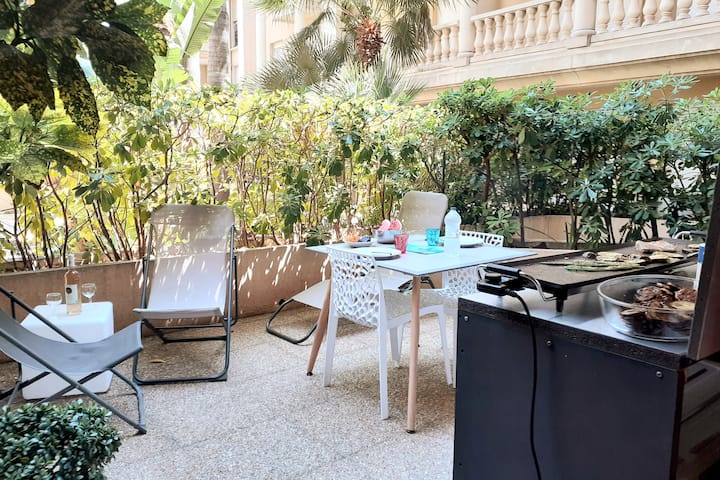 Charmant 2 Pièces, Mer à 20m, Sauna, Piscine - Plage Rondelli (Menton)
