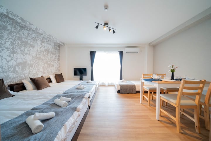 4ppl/5 Mins To Chidoribashi St/ Usj Kaiyukan/9764 - Osaka