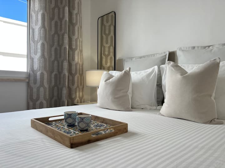 Beach House  Private Rooftop With Ocean View  Ac - Albufeira