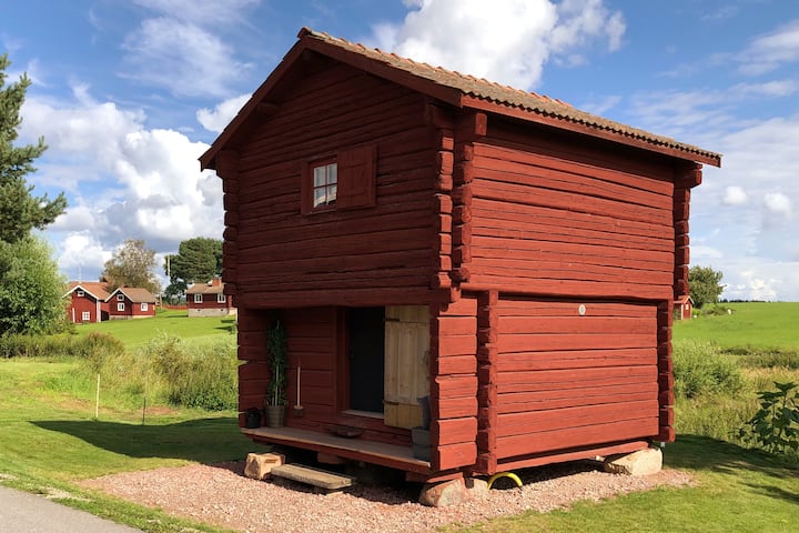 Glamping I Nyrenoverat Härbre - Insjön