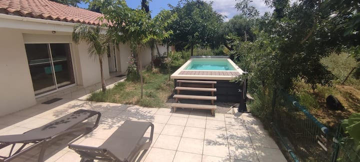 Maison 4 Chambres Dans Mas Piscine Proche Mer - Argelès-sur-Mer