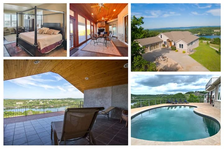 Incredible Lakeview! Private Pool, Games, Porch! - Branson, MO