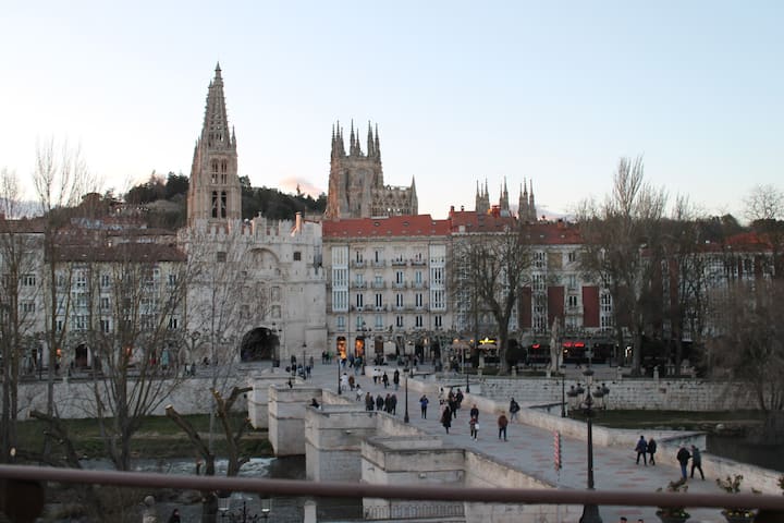 Burgos Contempla Centro Histórico.  Frente Al Arco - Universidad de Burgos (UBU)