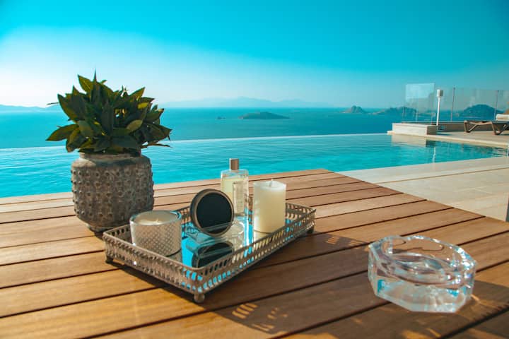 Luxury Villa In Bodrum With Breathtaking Views - Akyarlar