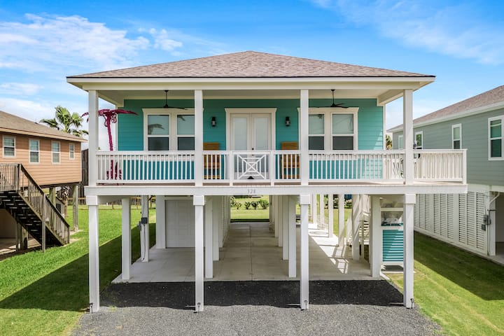 Blue Warbler - 4 Bedrooms And 4 Min Walk To Beach - Freeport, TX